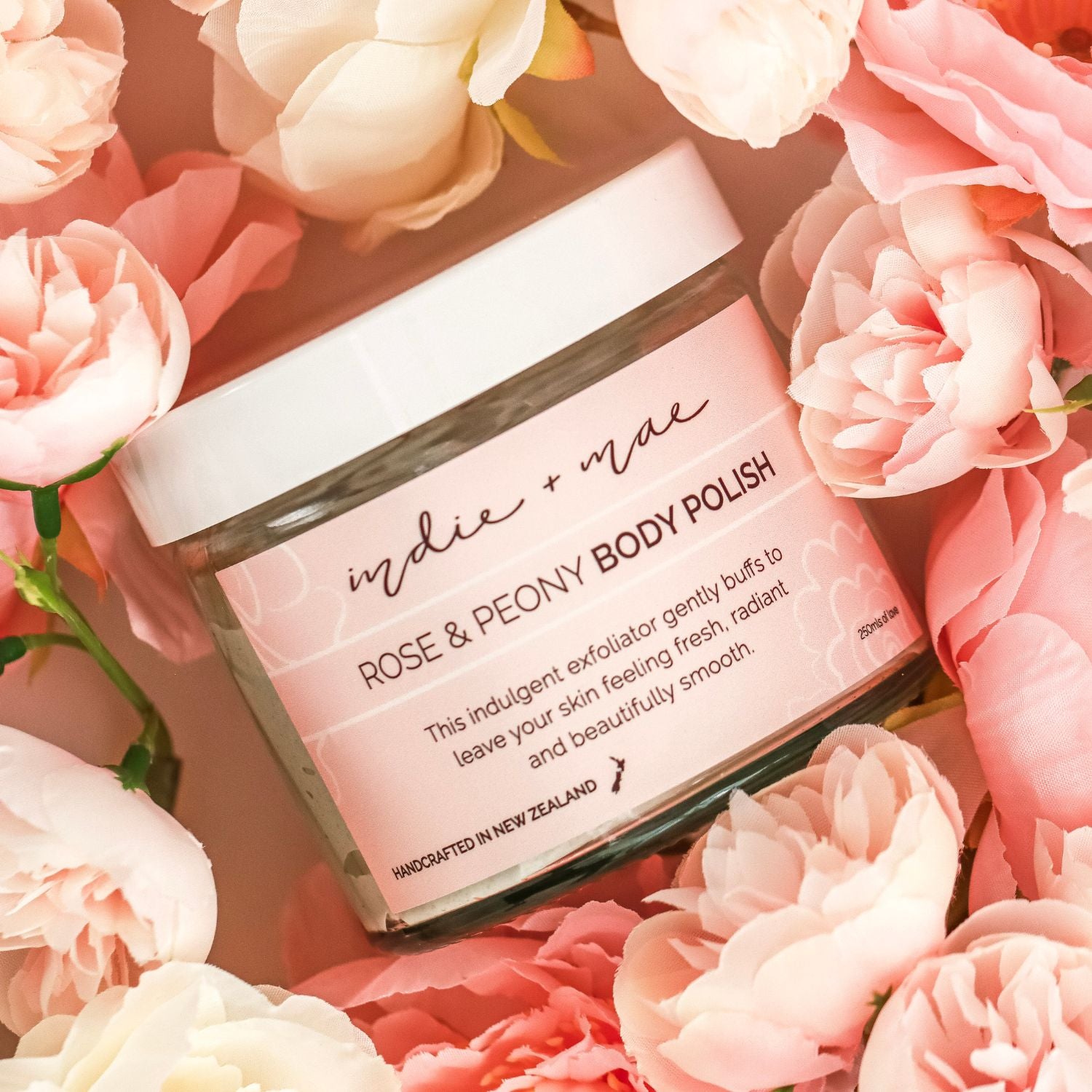 Body Polish Rose And Peony Indie Mae The Herb Farm