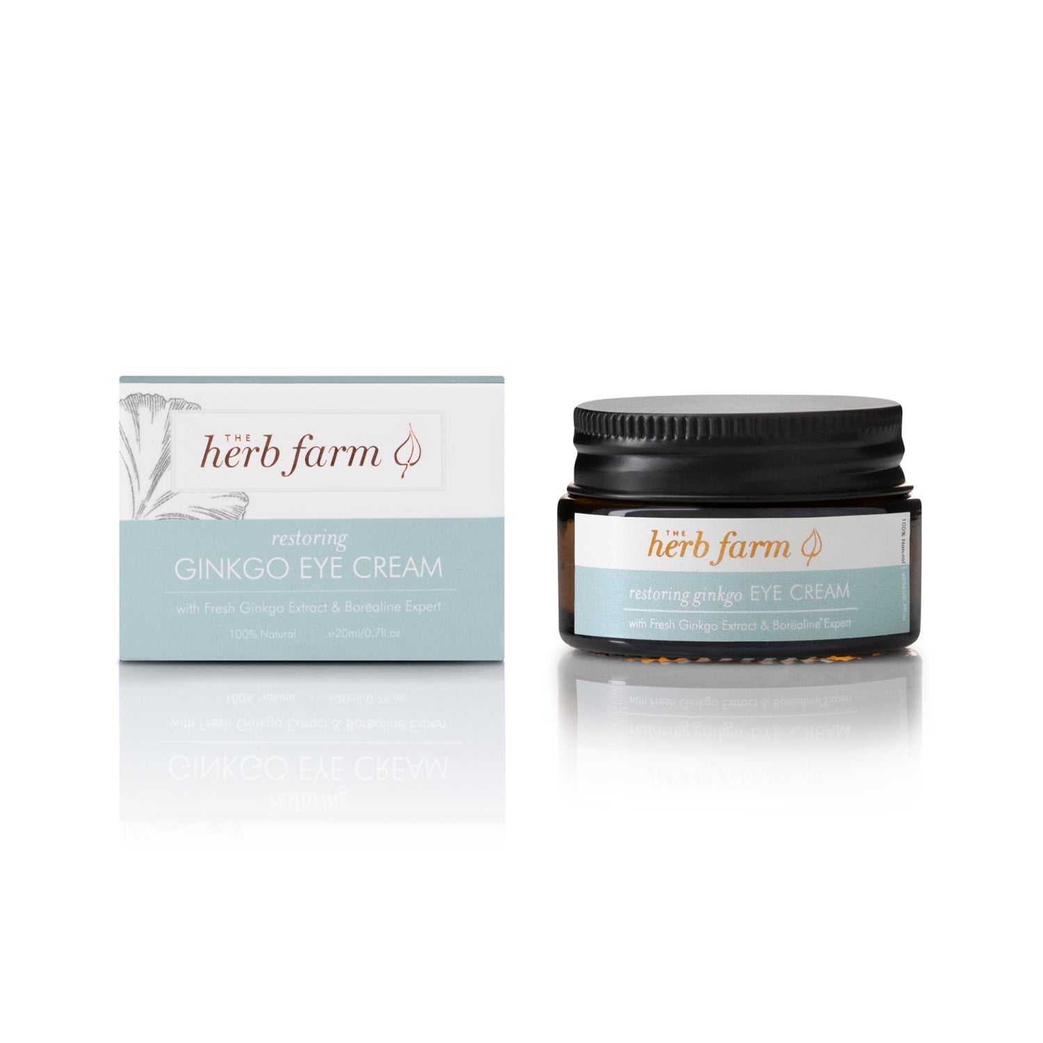 Restoring Ginkgo Eye Cream | The Herb Farm NZ | 100% Natural Skincare