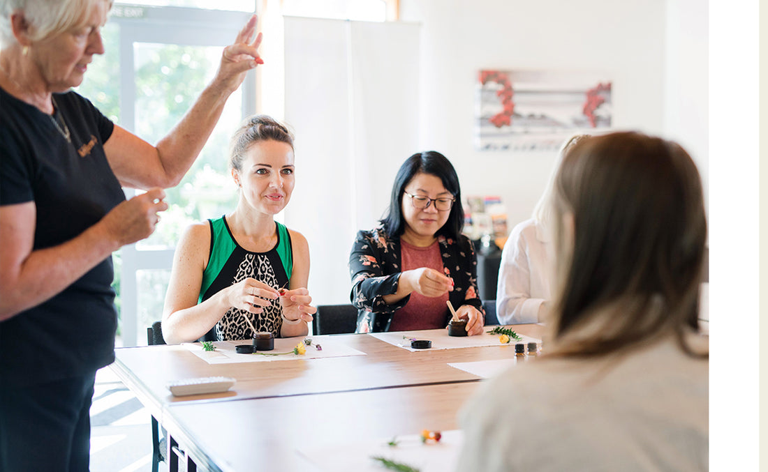Hands-On Workshops | Create your own Product |The Herb Farm NZ