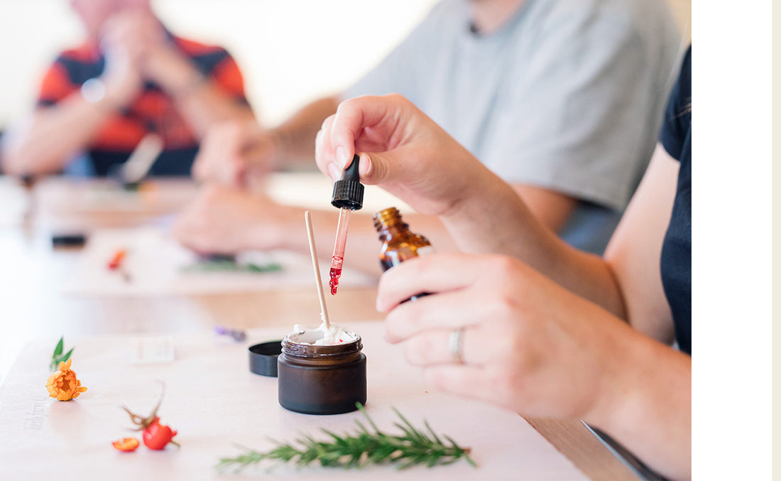 Hands-On Workshops | Create your own Product |The Herb Farm NZ